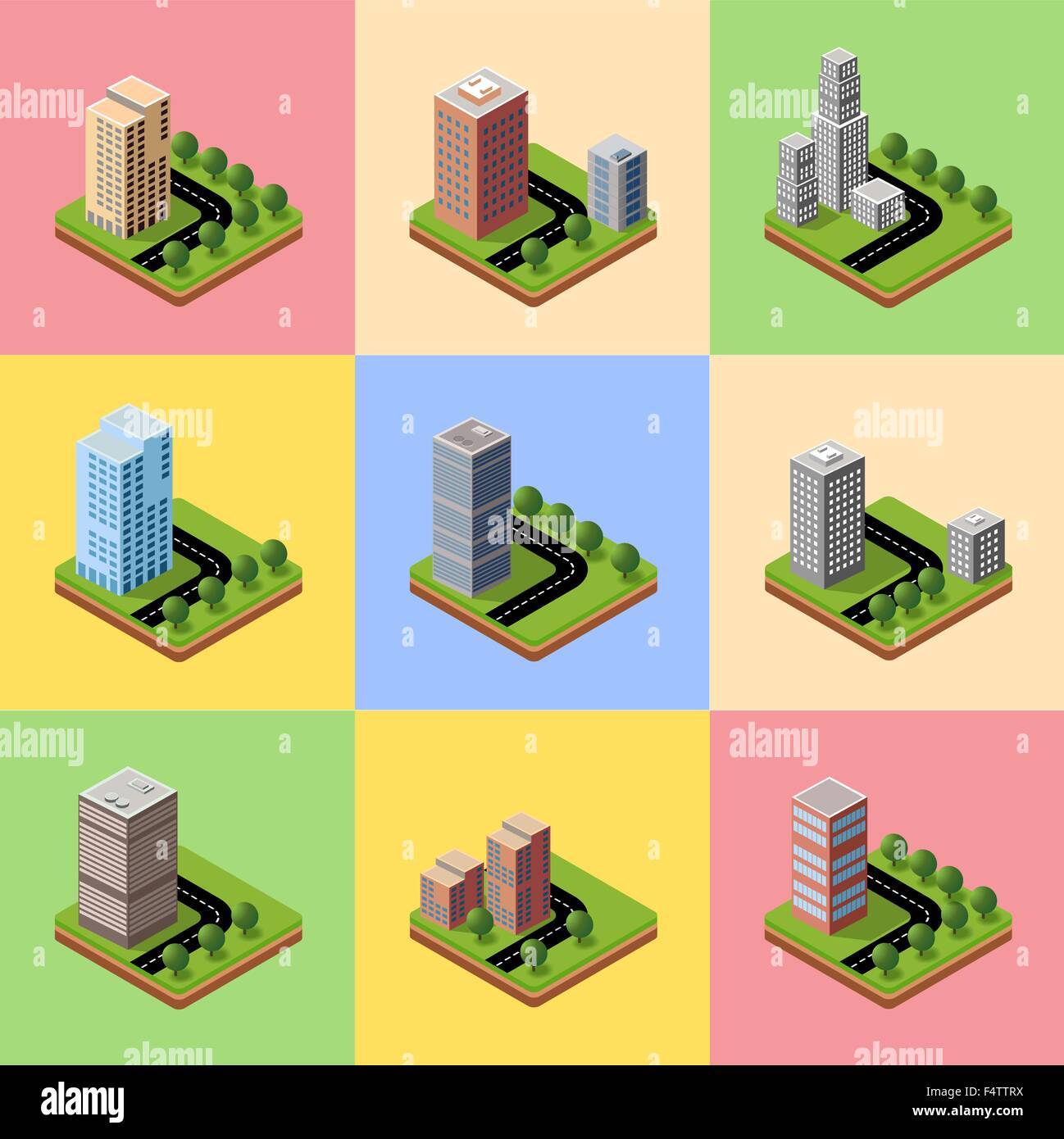 Mapping buildings Stock Vector Images - Alamy