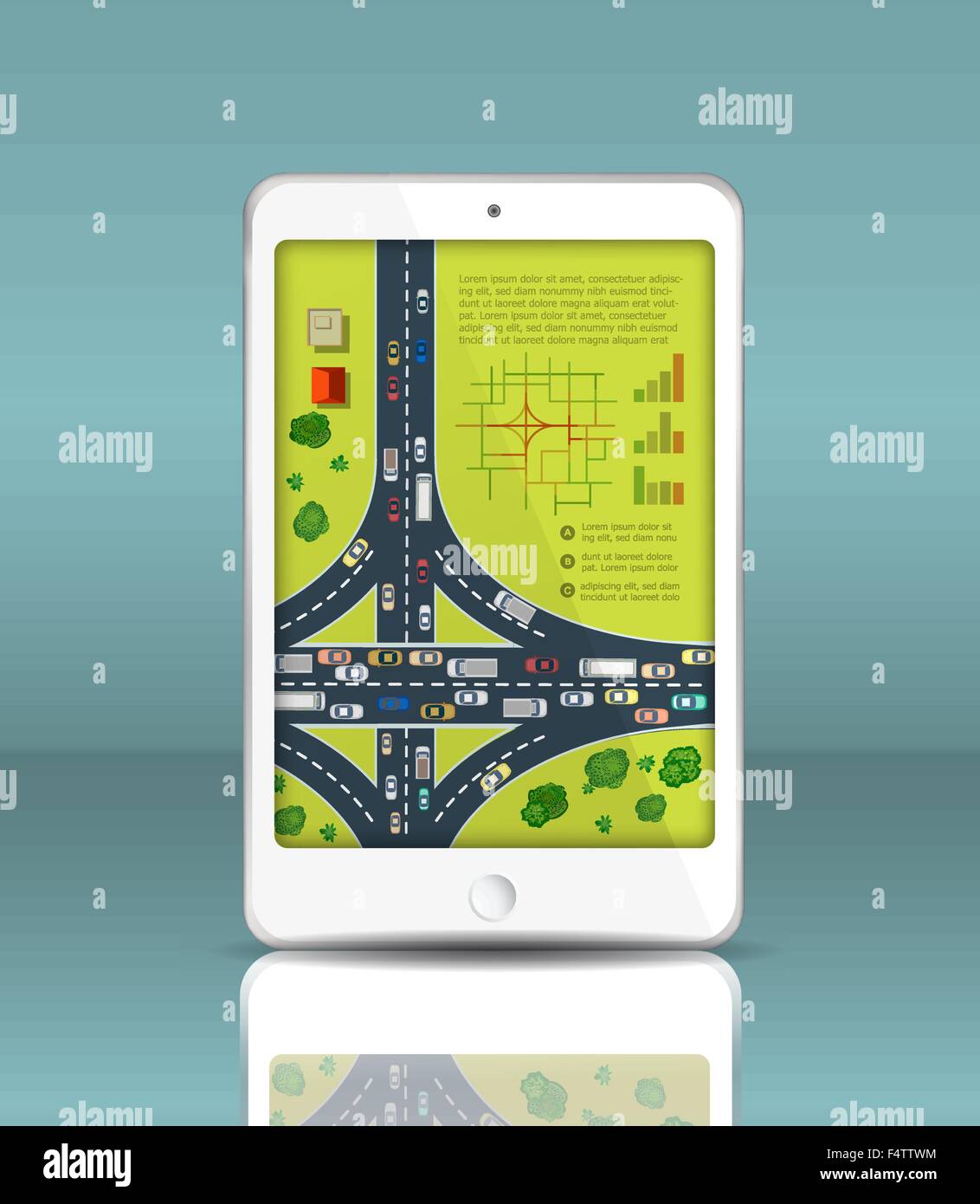 Traffic View Data Stock Vector Images - Alamy