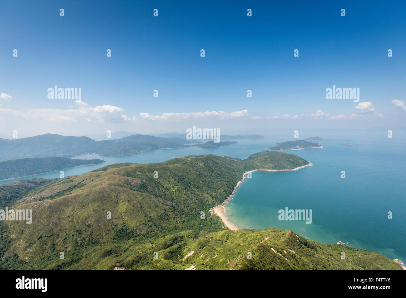 Hiking in New Territories, Hong Kong, via Sharp Peak, Ham Tim Beach and ...
