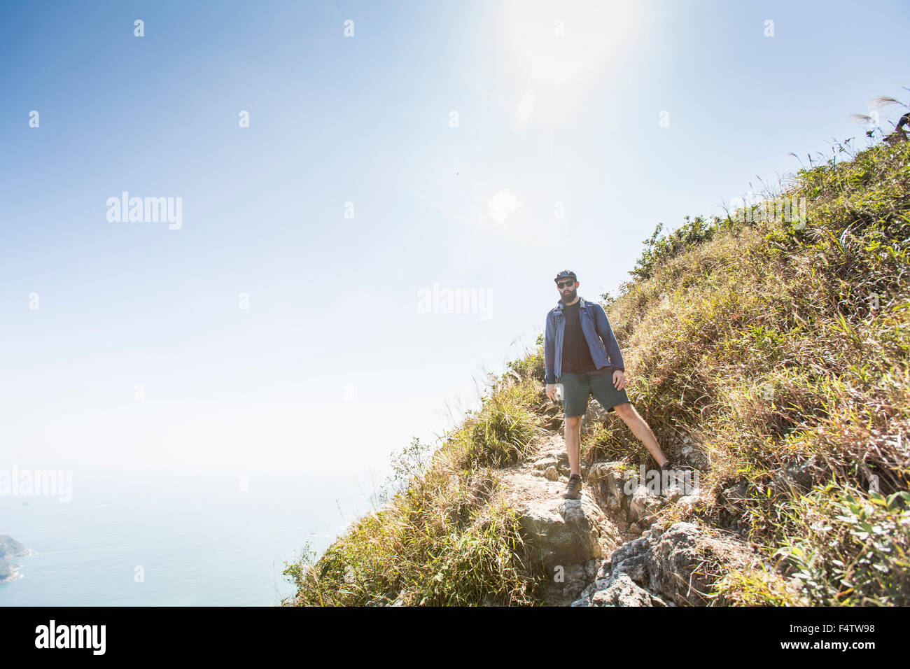 Hiking in New Territories, Hong Kong, via Sharp Peak, Ham Tim Beach and ...
