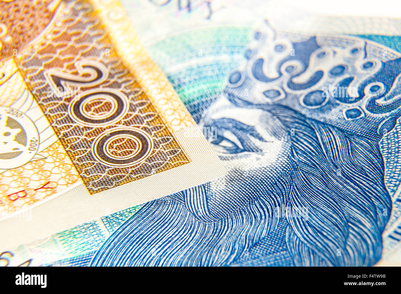 Polish money, polish banknotes Stock Photo - Alamy