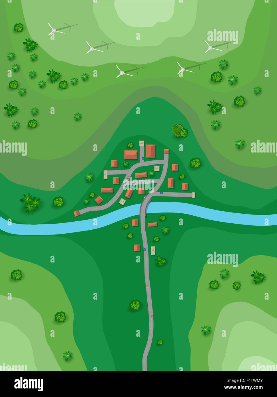 Layout plan of garden drawing hi-res stock photography and images - Alamy