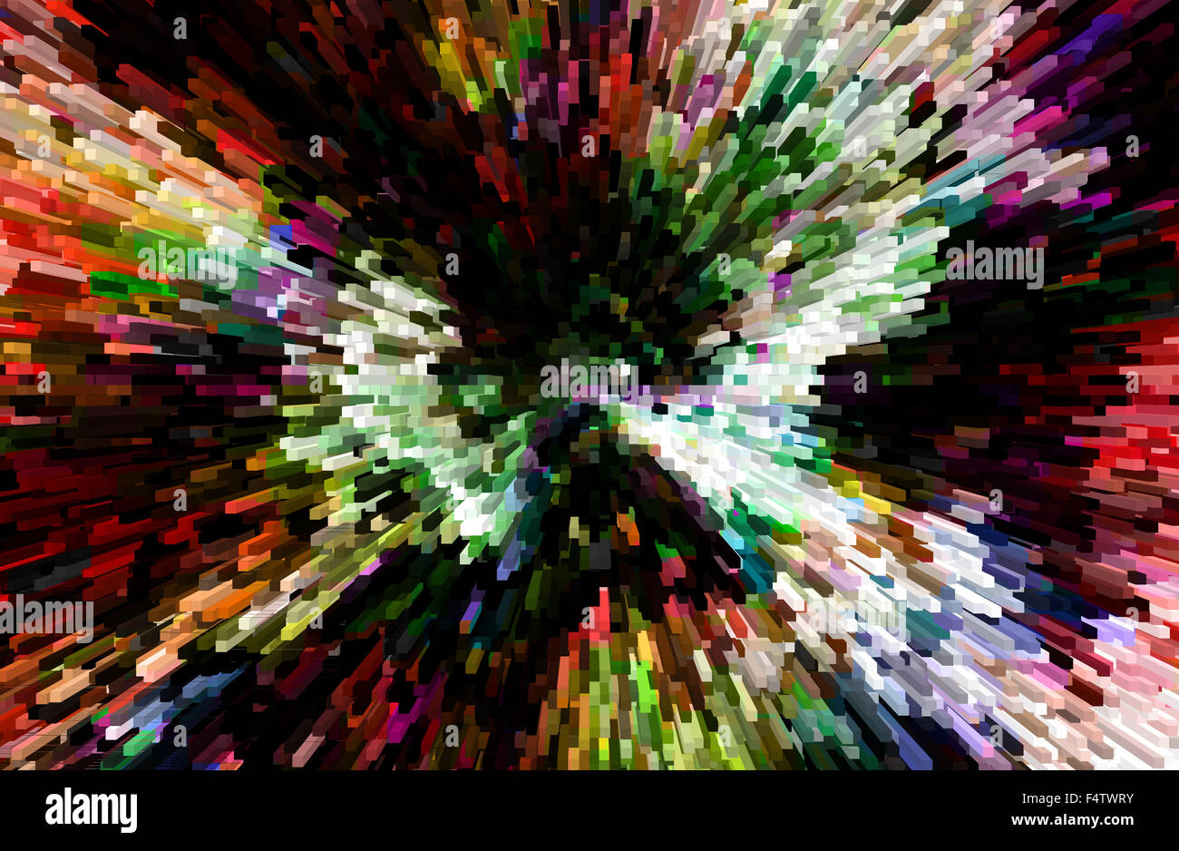 abstract multicolor texture background with motion block Stock Photo ...