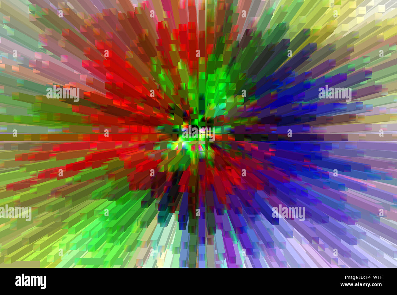 abstract multicolor texture background with motion block blur Stock ...