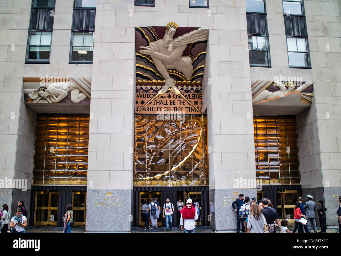 Rockfeller center hi-res stock photography and images - Alamy