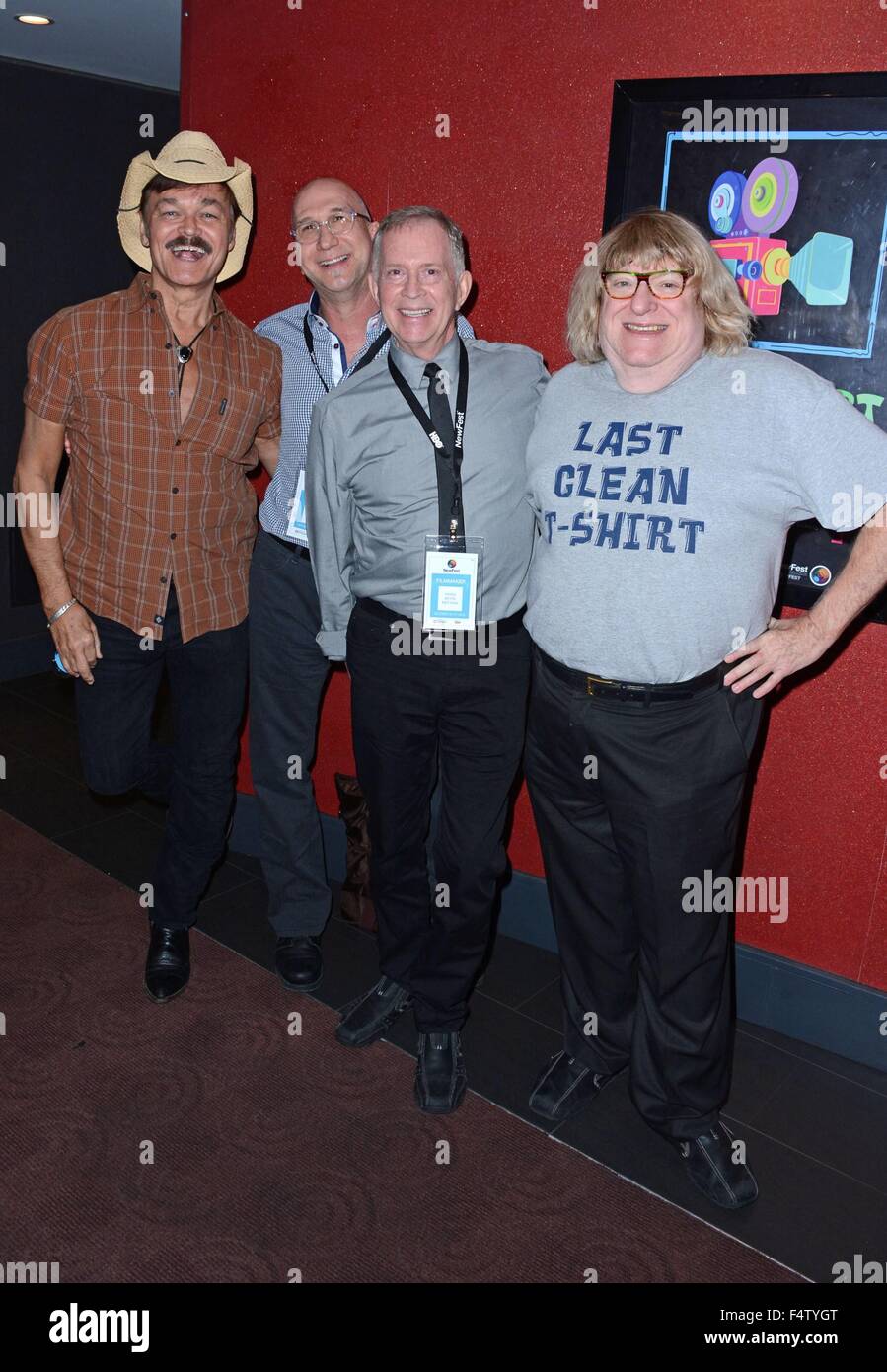 New York, NY, USA. 22nd Oct, 2015. Randy Jones of the Village People ...