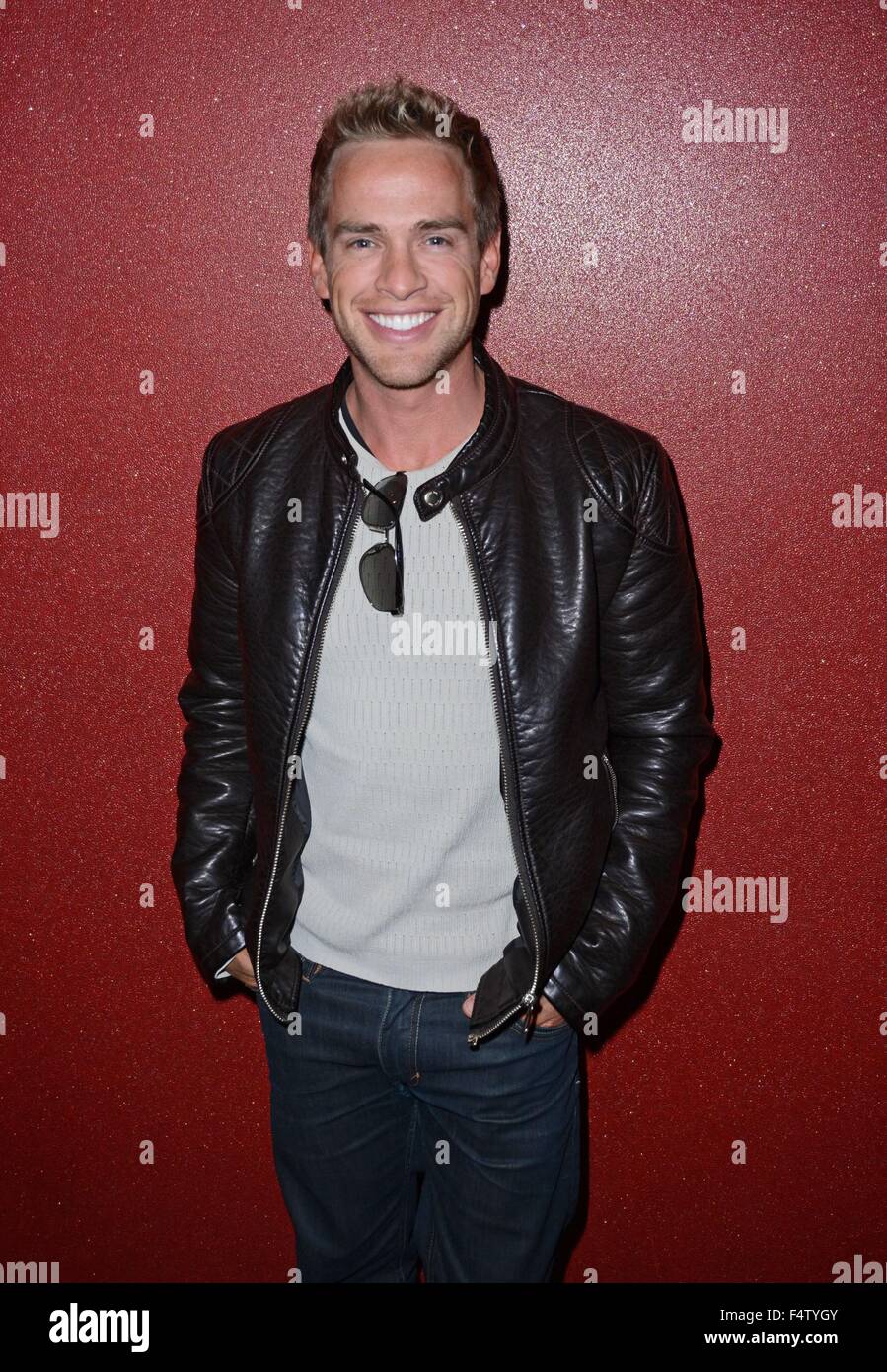 New York, NY, USA. 22nd Oct, 2015. Brandon Larcom at arrivals for WHEN ...