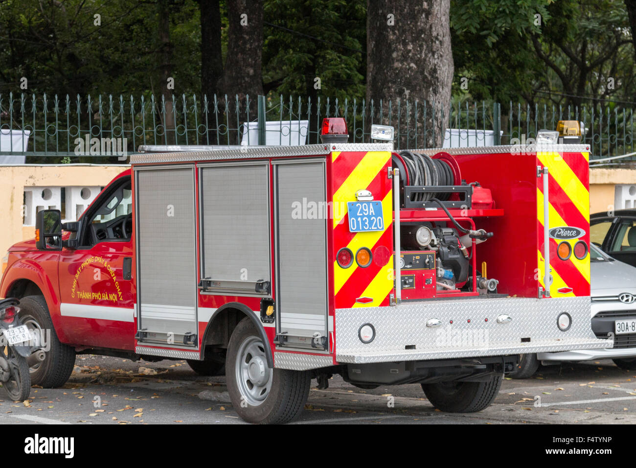 Fire fighting truck hi-res stock photography and images - Alamy