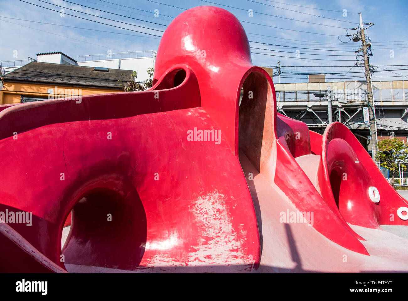 Children park playing equipments hi-res stock photography and images ...
