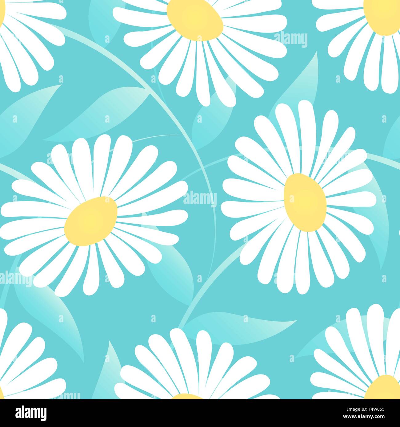 Pretty yellow daisy Stock Vector Images - Alamy