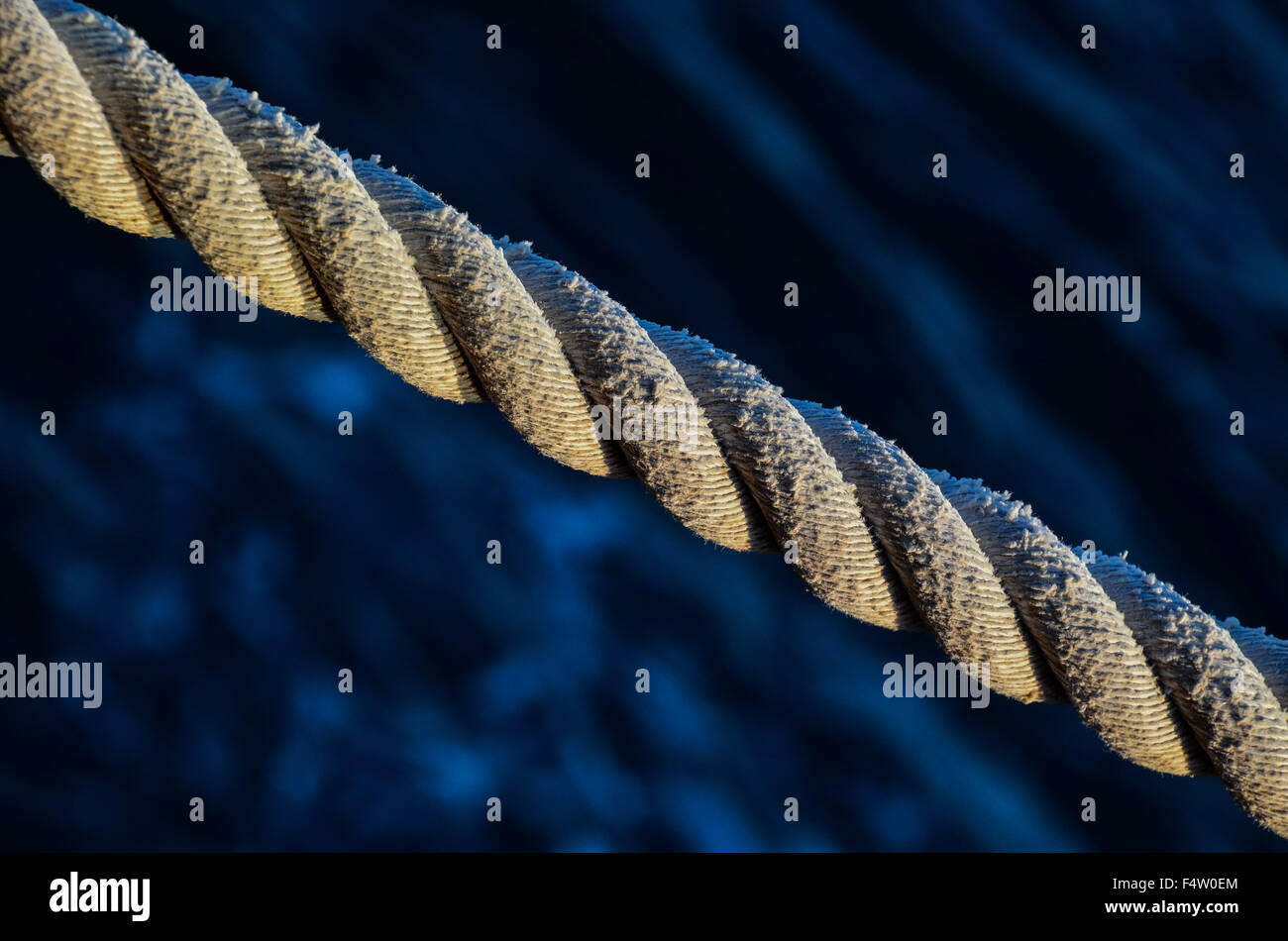 Old Vintage Naval Rope Stock Photo - Alamy