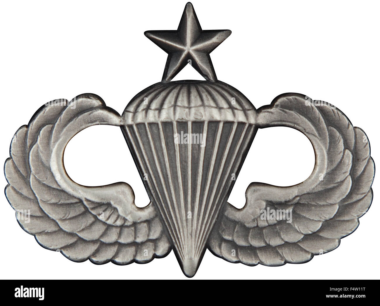 US Military Senior Airborne badge or wings Stock Photo - Alamy
