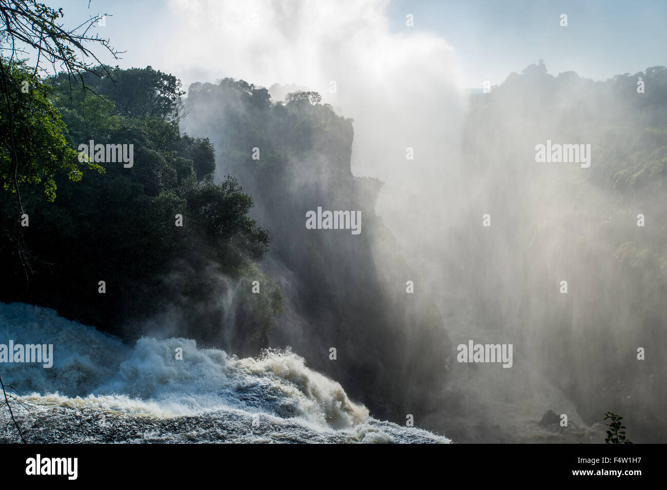 Victoria Falls, Zimbabwe - Victoria Falls Waterfall Stock Photo - Alamy