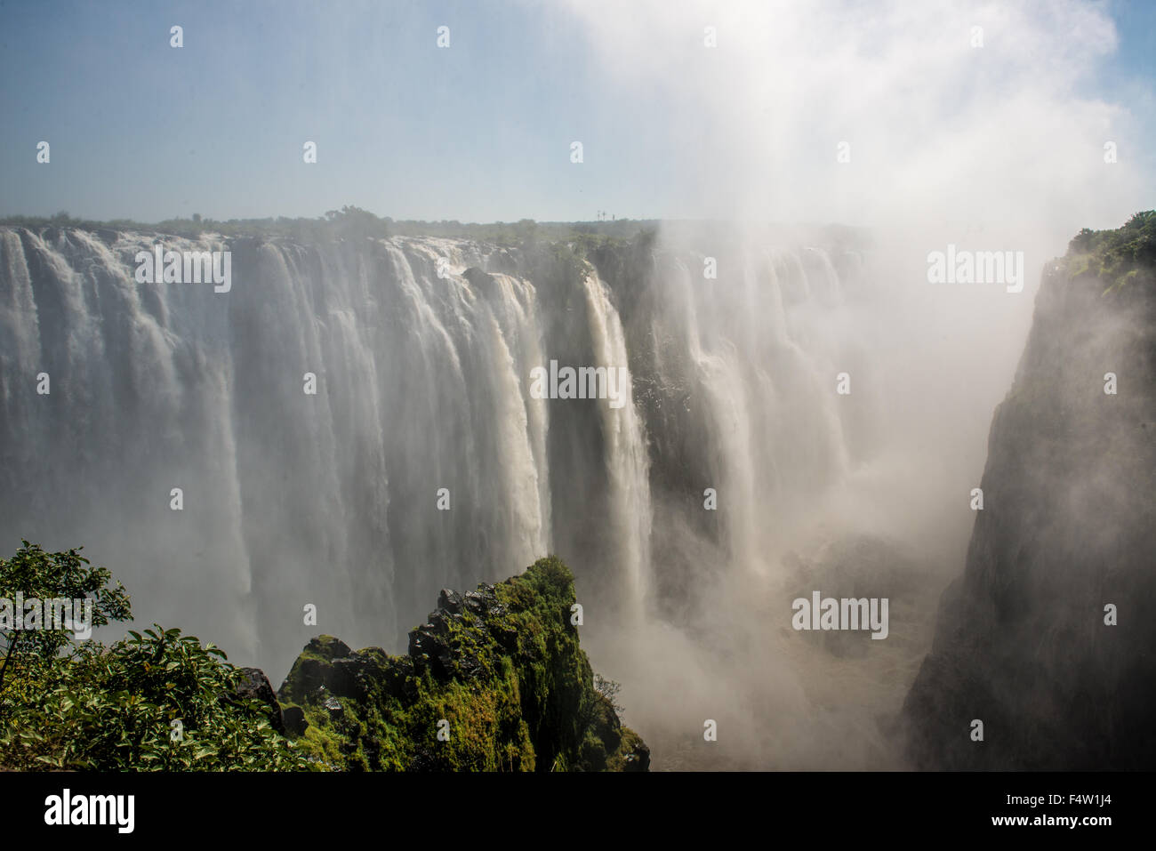 Victoria Falls, Zimbabwe - Victoria Falls Waterfall Stock Photo - Alamy