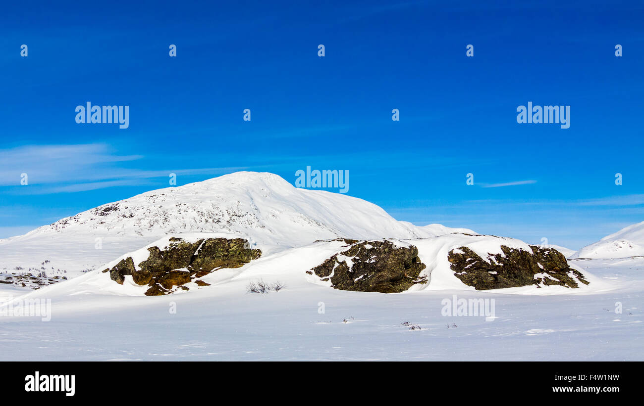 Winter in Vindelfjällen, Sweden Stock Photo - Alamy
