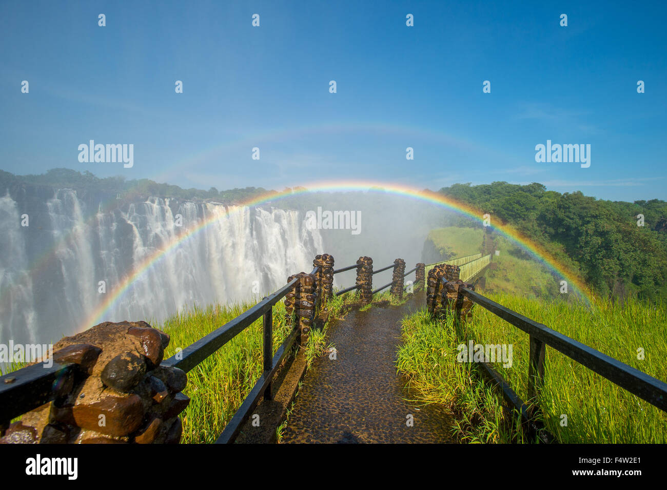 LIVINGSTONE, ZAMBIA, AFRICA - Victoria Falls (Mosi-oa-Tunya) , Worlds ...