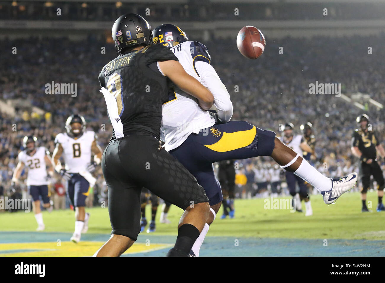 Pasadena, CA. 22nd Oct, 2015. UCLA Bruins wide receiver Jordan Payton ...