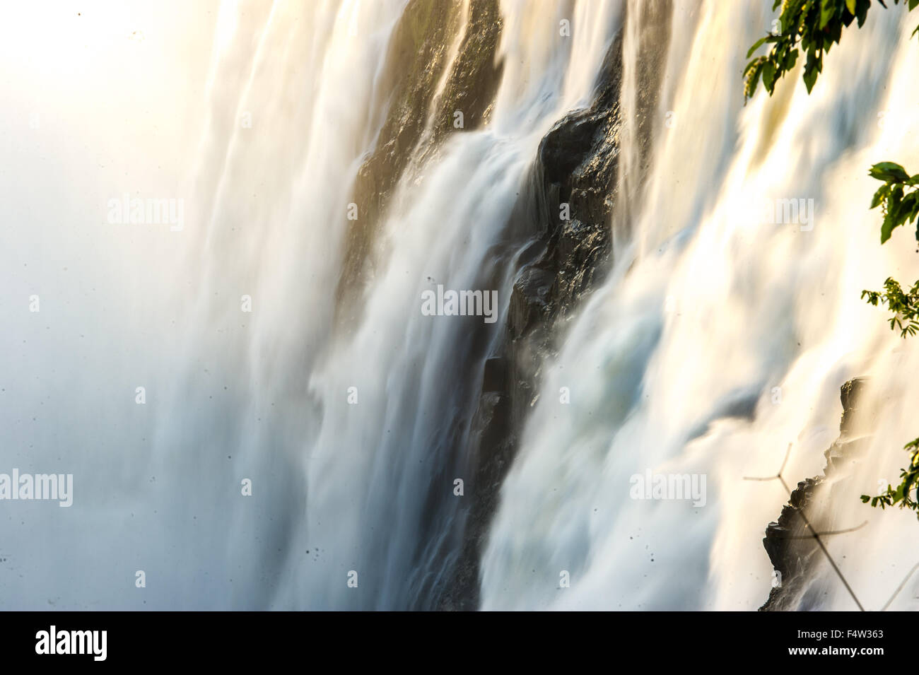 LIVINGSTONE, ZAMBIA - Victoria Falls Waterfall Stock Photo - Alamy