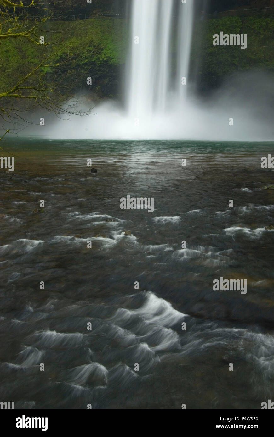 South Falls, Silver Falls State Park, Oregon Stock Photo - Alamy