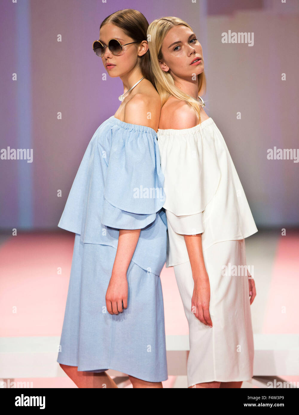 Toronto, Canada. 22nd Oct, 2015. Models walk the runway wearing ...