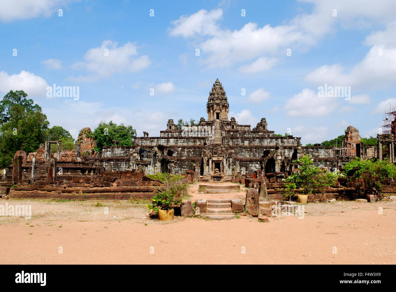 Preah Ko, part of the Roluos group of ancient temples in Angkor ...