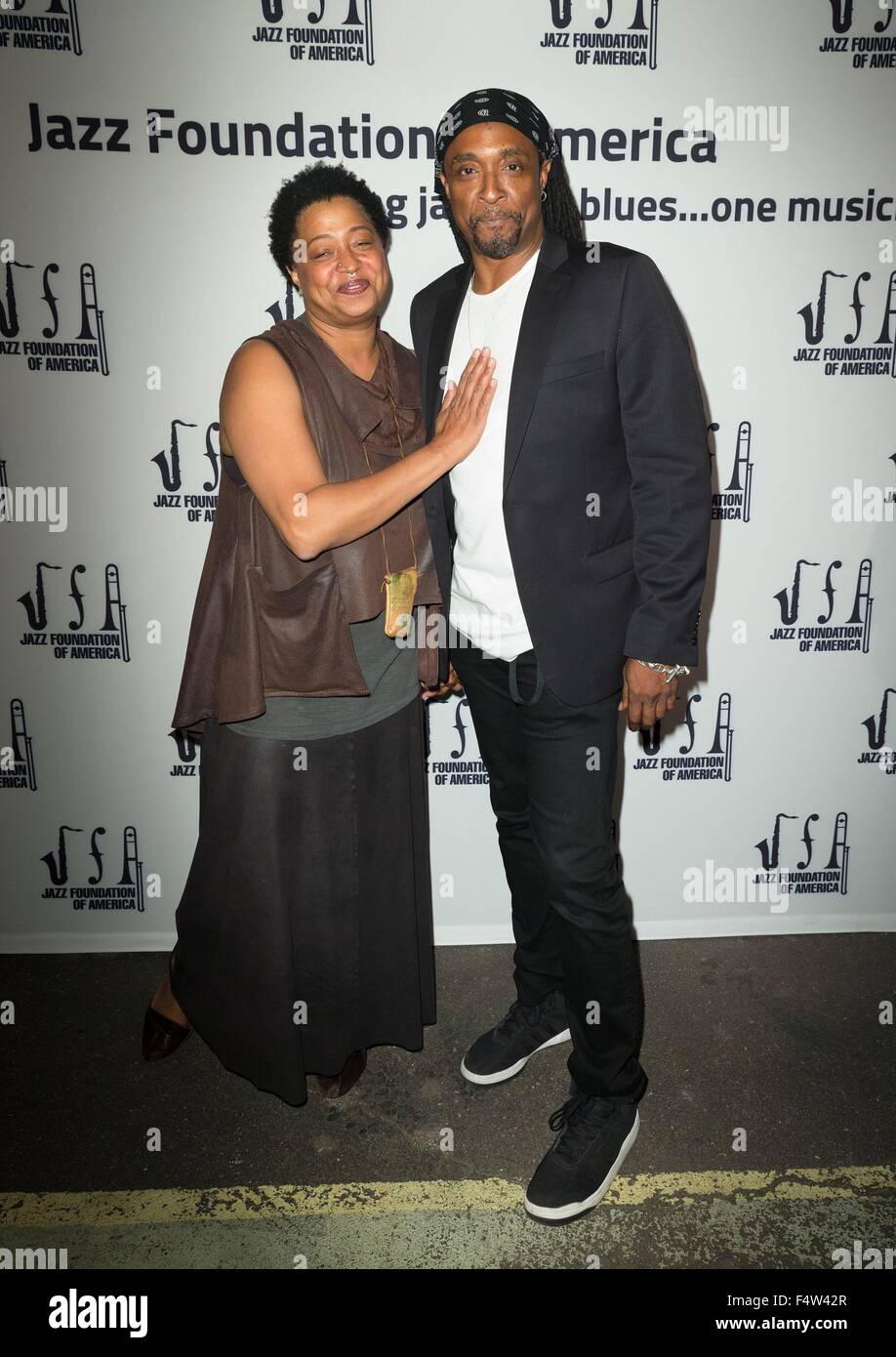 New York, NY, USA. 22nd Oct, 2015. Lisa Fischer, Bernard Fowler at ...