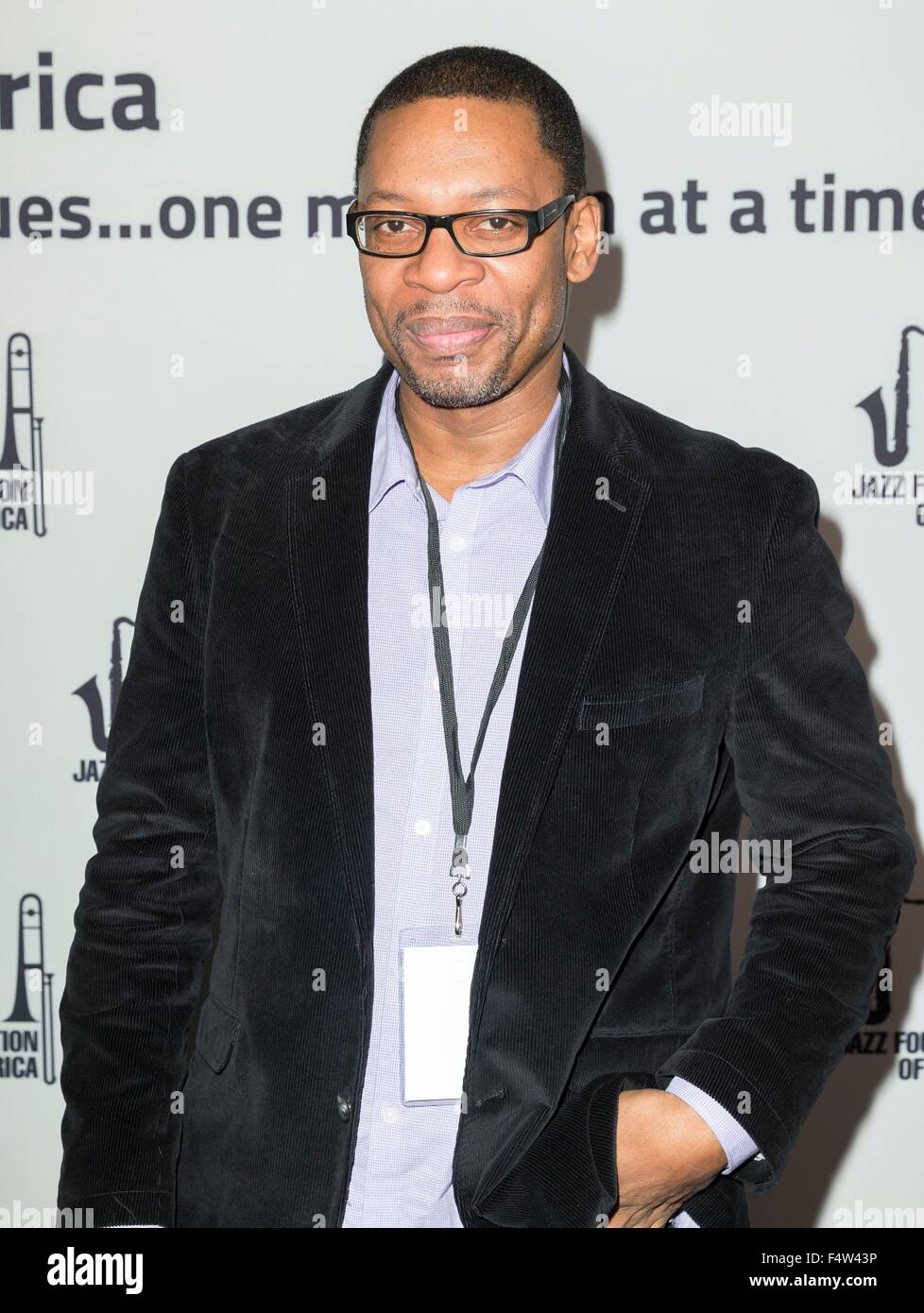New York, NY, USA. 22nd Oct, 2015. Ravi Coltrane at arrivals for Jazz ...