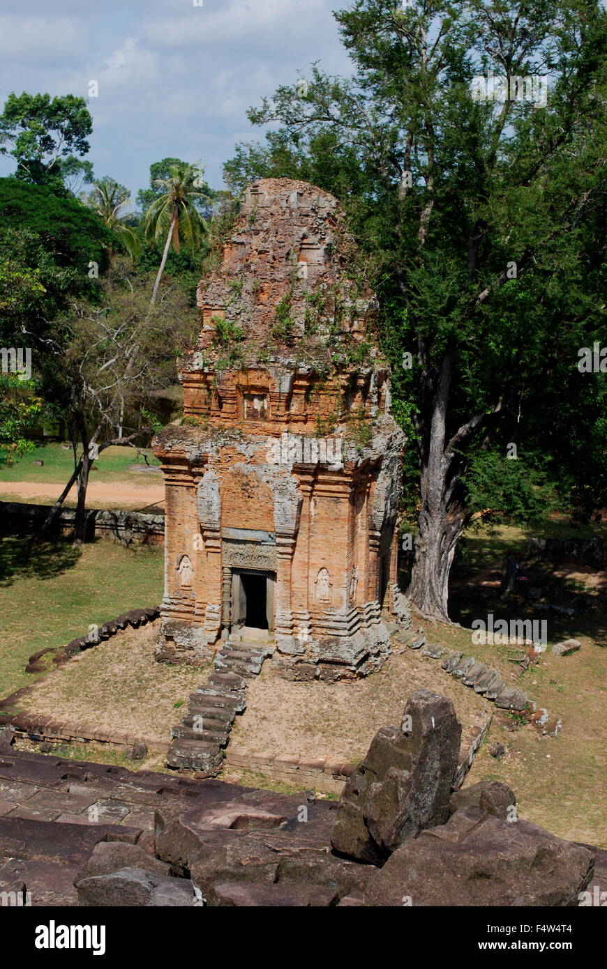 Preah Ko, part of the Roluos group of ancient temples in Angkor ...