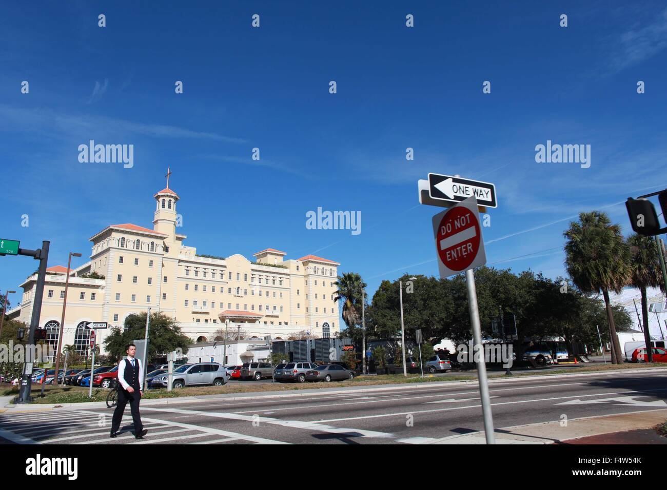 Clearwater, Florida, USA. 23rd Dec, 2013. The Flag Building, also ...