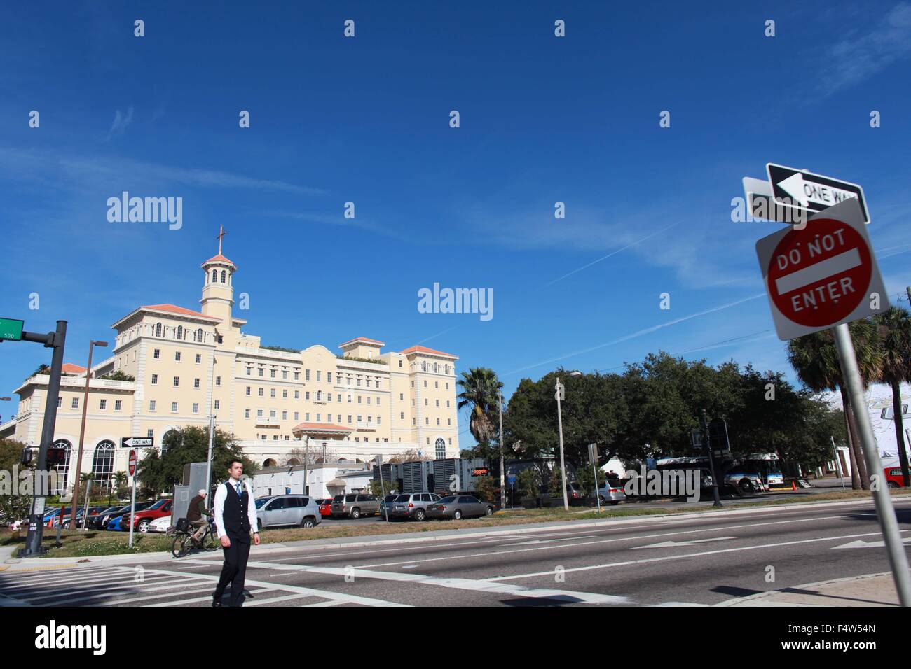 Clearwater, Florida, USA. 23rd Dec, 2013. The Flag Building, also ...