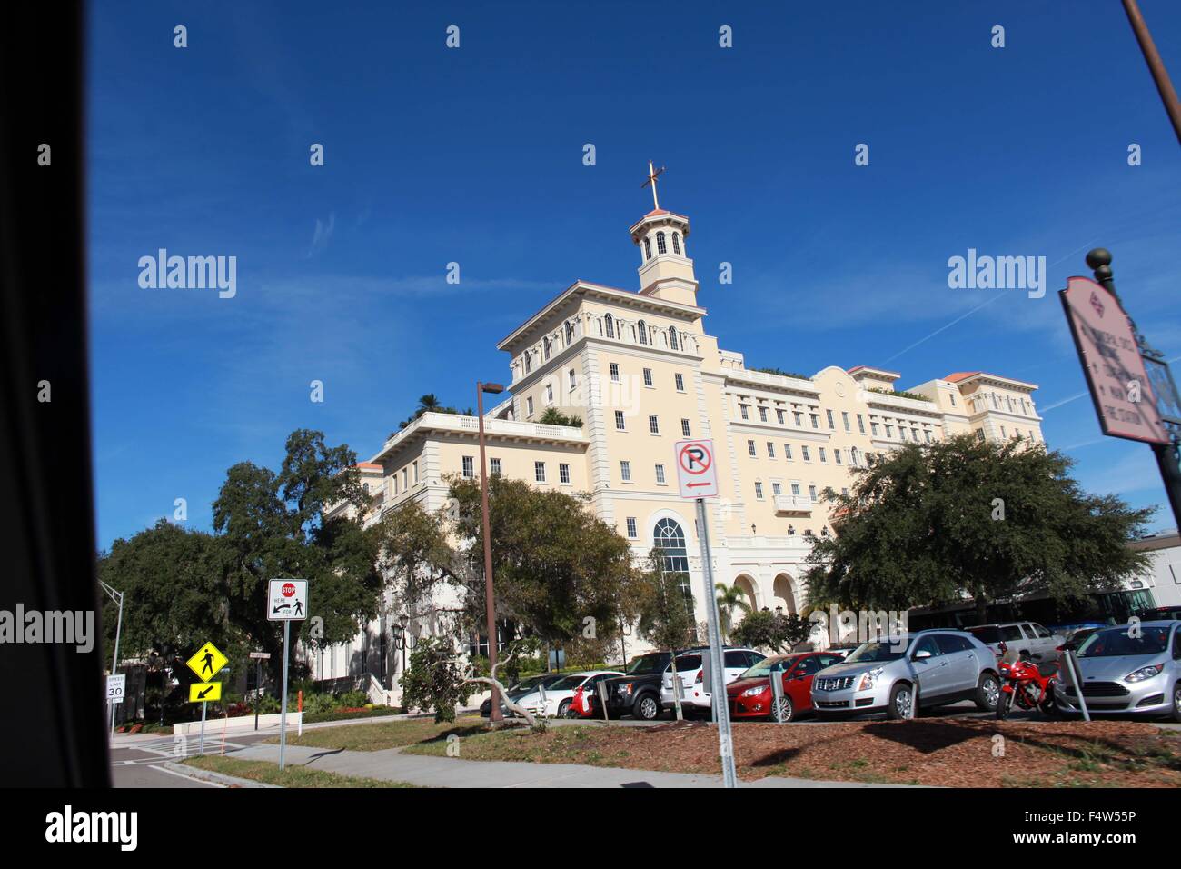 Clearwater, Florida, USA. 23rd Dec, 2013. The Flag Building, also ...