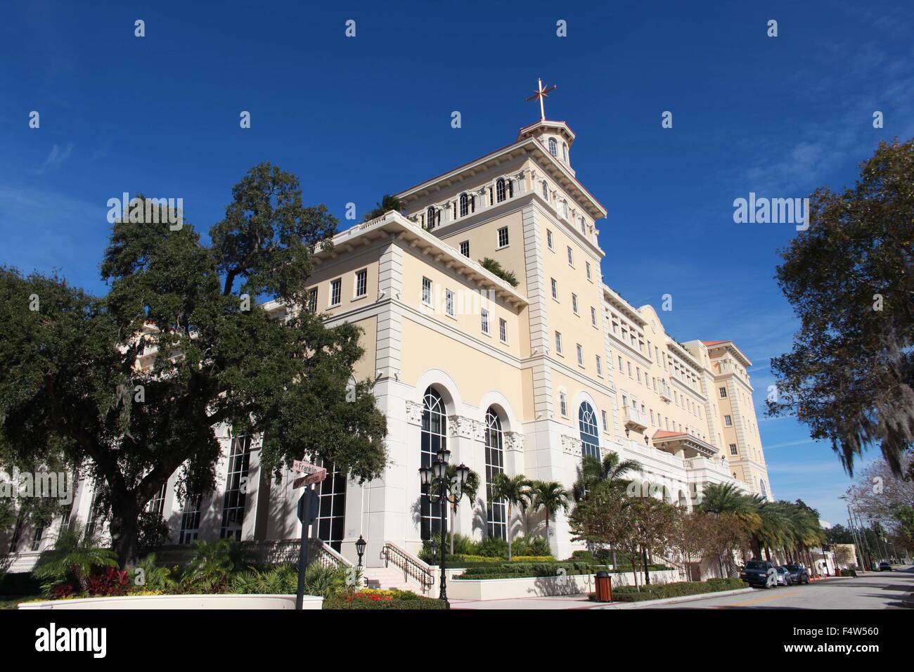 Clearwater, Florida, USA. 23rd Dec, 2013. The Flag Building, also ...