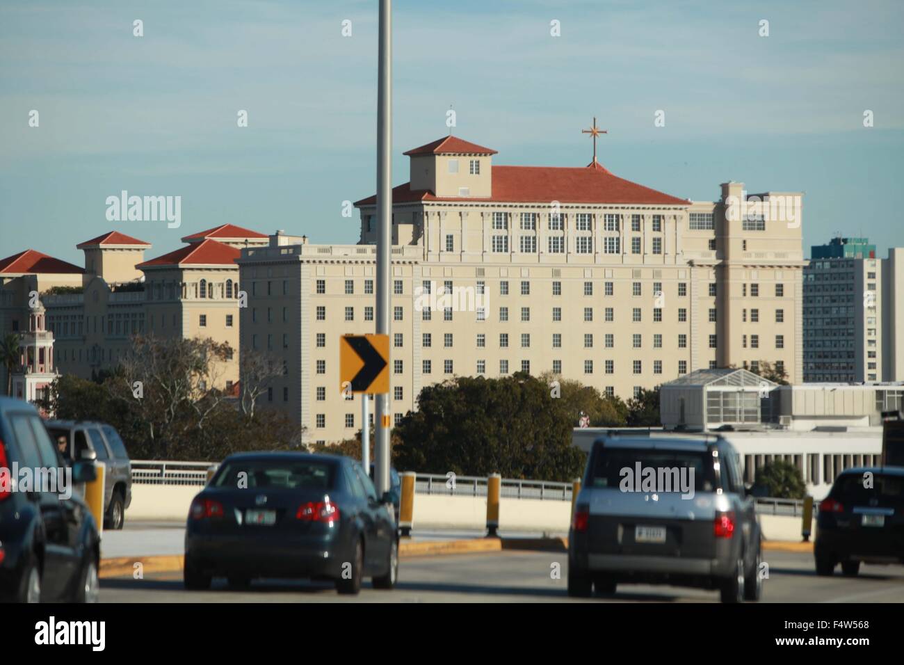 Clearwater, Florida, USA. 23rd Dec, 2013. The Flag Building, also ...