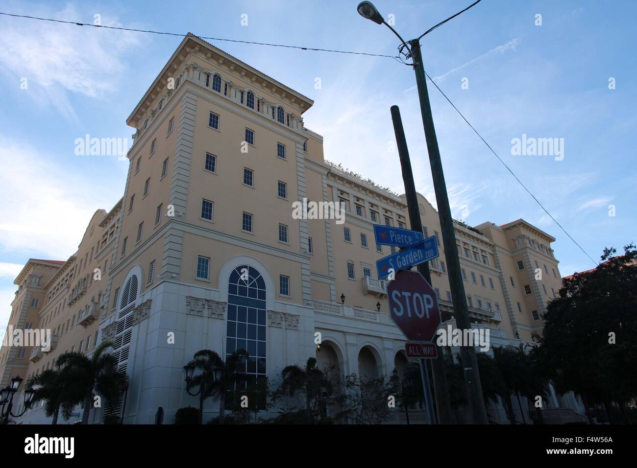 Clearwater, Florida, USA. 23rd Dec, 2013. The Flag Building, also ...