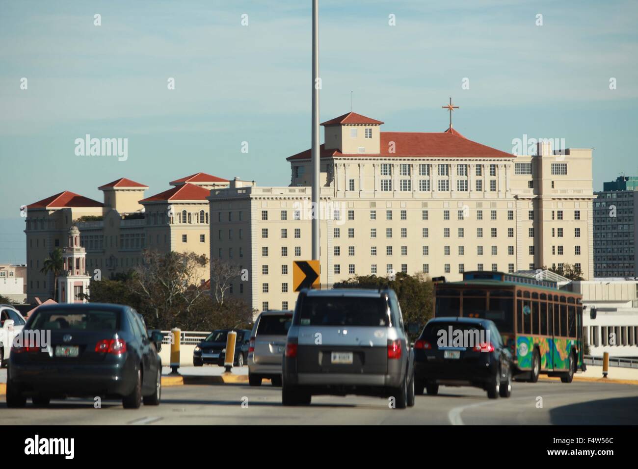 Clearwater, Florida, USA. 23rd Dec, 2013. The Flag Building, also ...