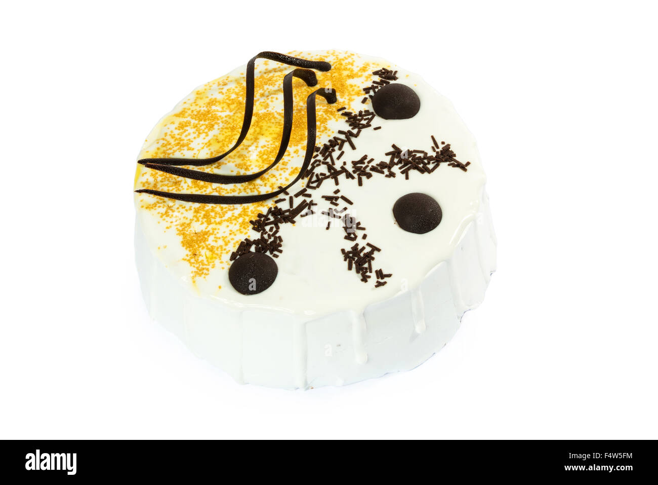 Beautiful birthday cake Cut Out Stock Images & Pictures - Alamy