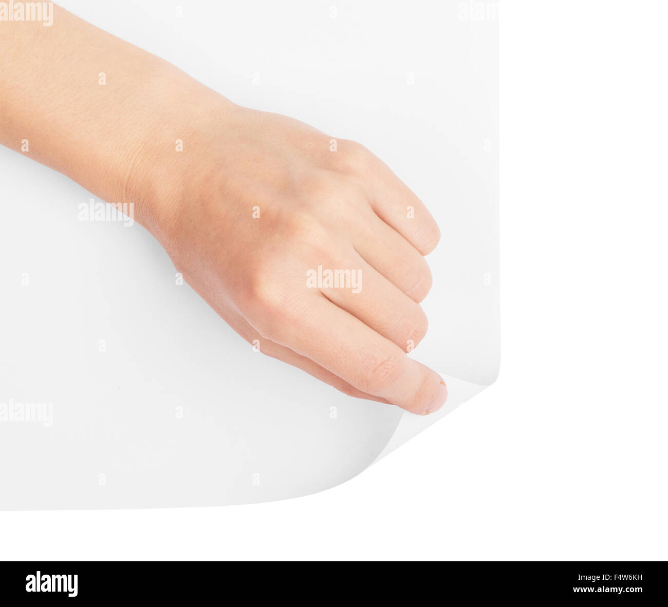 Hand turning page hi-res stock photography and images - Alamy