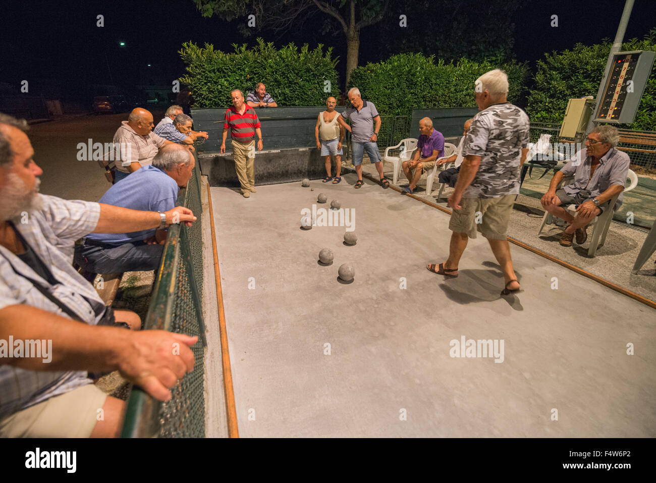 Bocce ball italy hi-res stock photography and images - Alamy