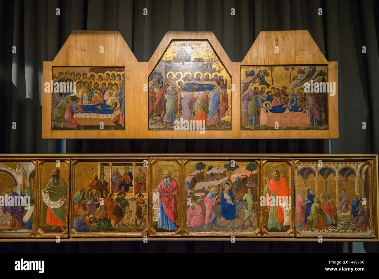 museum opera metropolitana, siena, tuscany, italy, europe Stock Photo ...