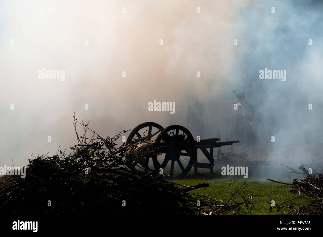 Reconstruction of the battle of Berchem Stock Photo - Alamy