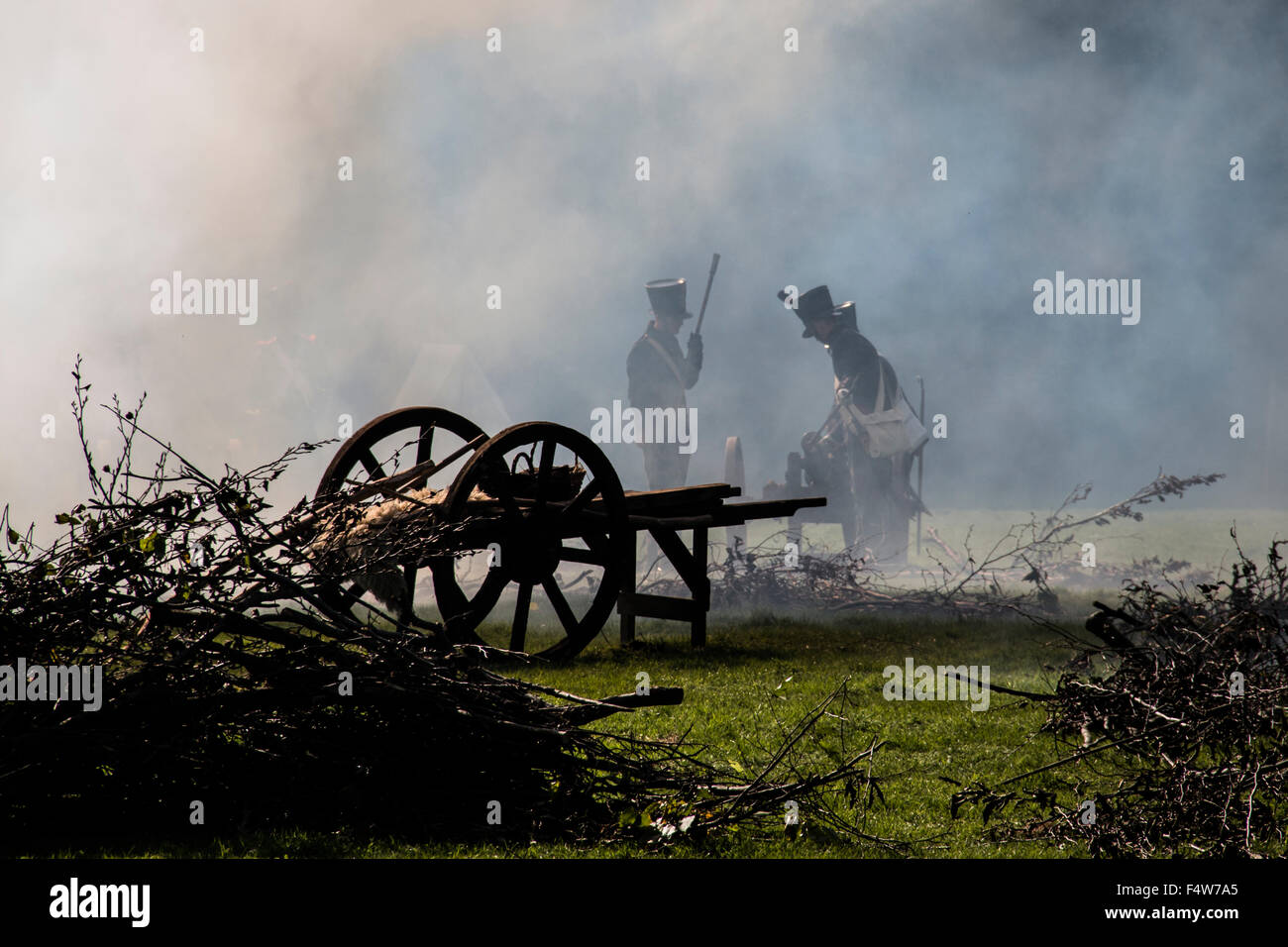 Reconstruction of the battle of Berchem Stock Photo - Alamy