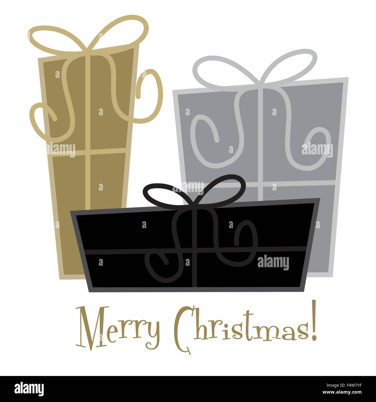 Funky gift Christmas card in vector format Stock Vector Image & Art - Alamy