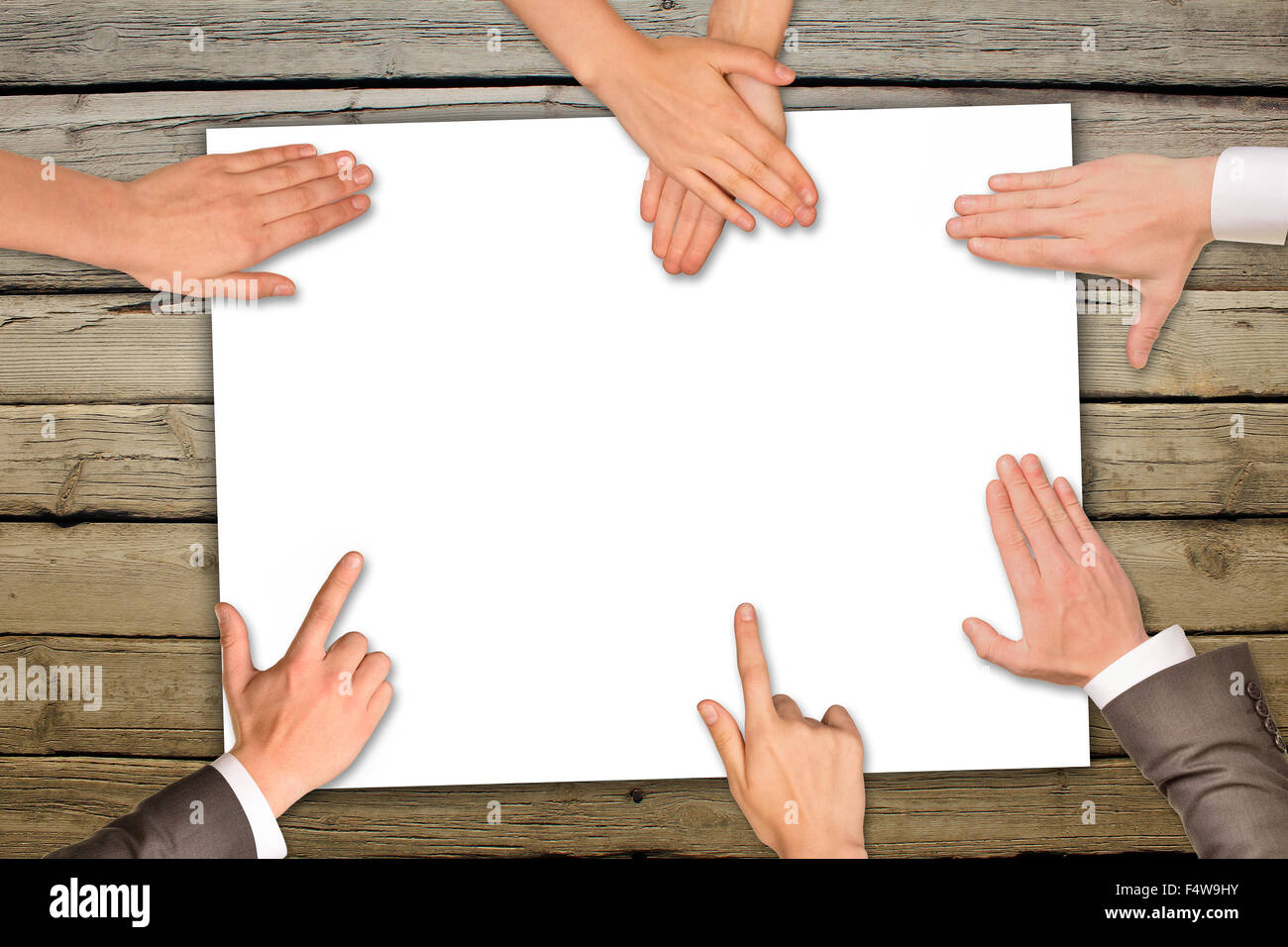 Set male hands blank hi-res stock photography and images - Alamy