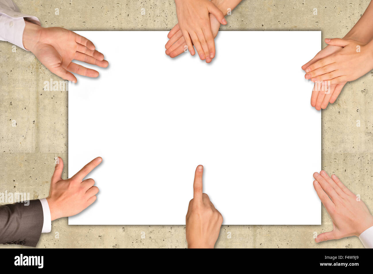 Set male hands blank hi-res stock photography and images - Alamy