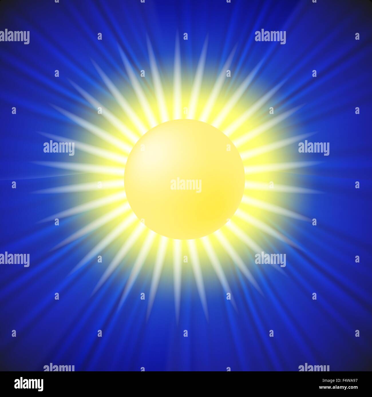 Yellow Sun Icon Stock Vector Image & Art - Alamy