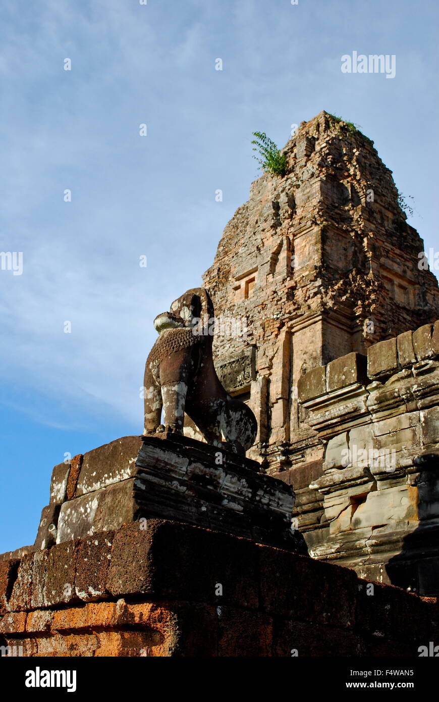 Ancient buddhist khmer temple in Angkor Wat, Cambodia. Pre Rup Prasat ...