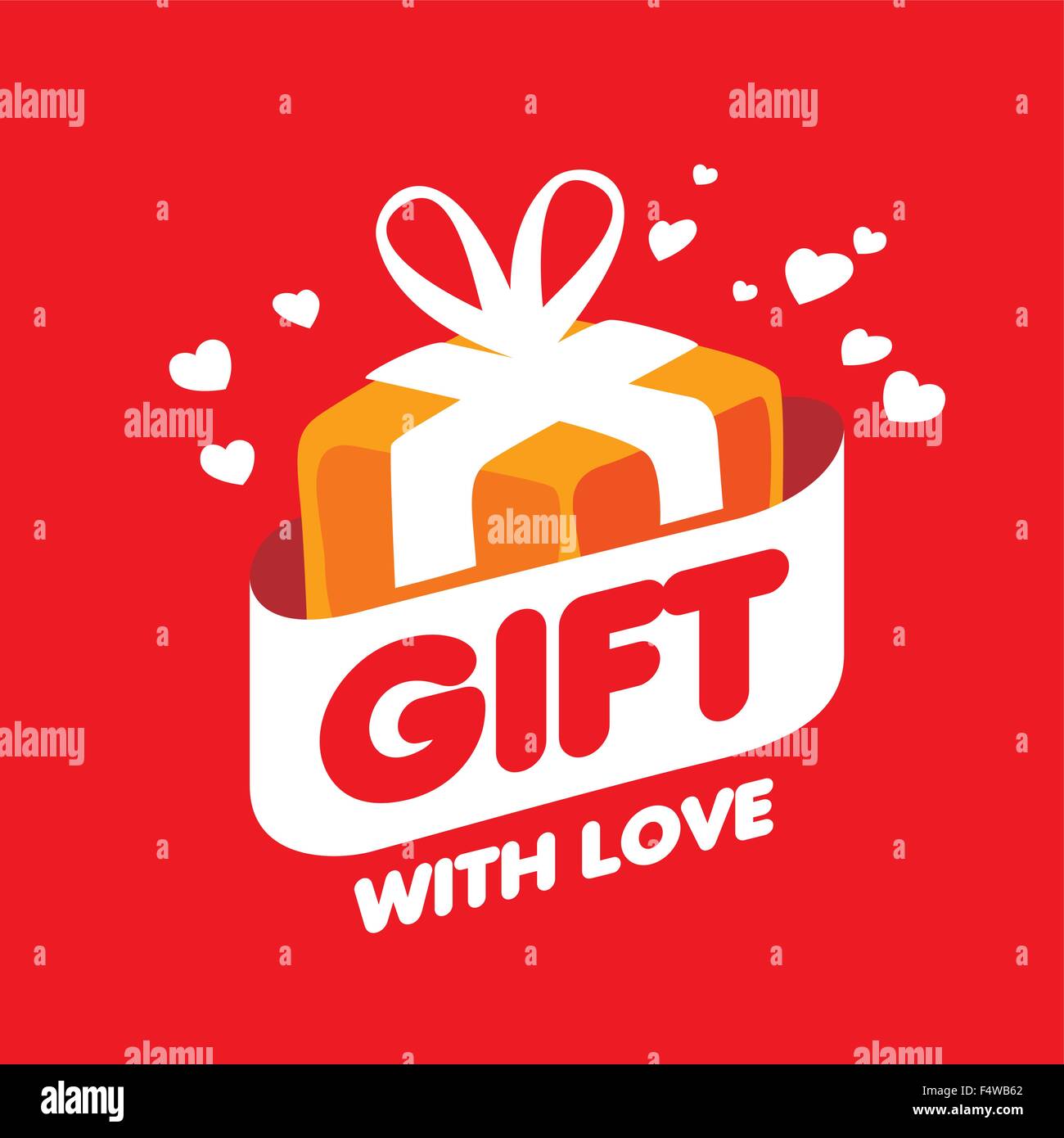 vector logo for gifts Stock Vector Image & Art - Alamy