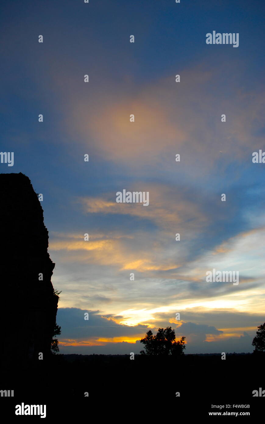 Ancient buddhist khmer temple in Angkor Wat, Cambodia. Pre Rup Prasat ...