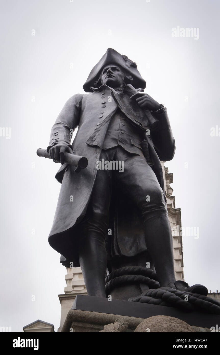 London, United Kingdom. 17th Oct, 2015. British Admiralty memorial ...