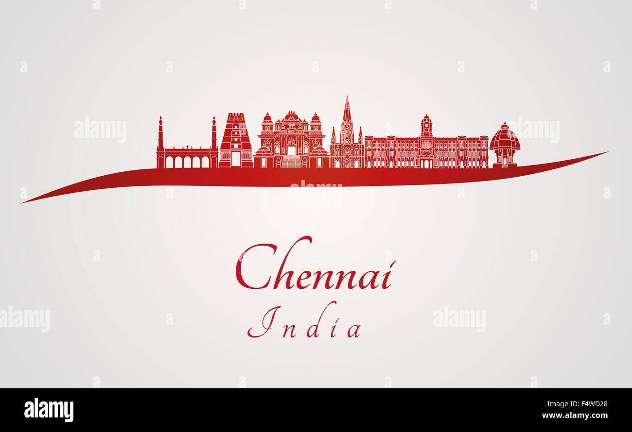 Chennai skyline hi-res stock photography and images - Alamy